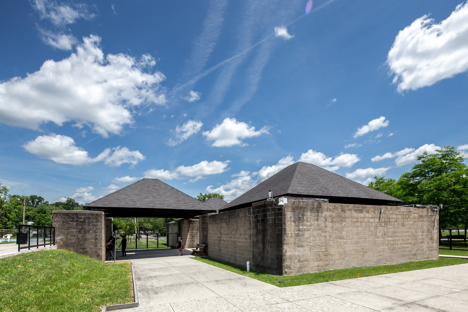 Trenton Bath House by Louis Kahn | Francis Wu Architectural Photography
