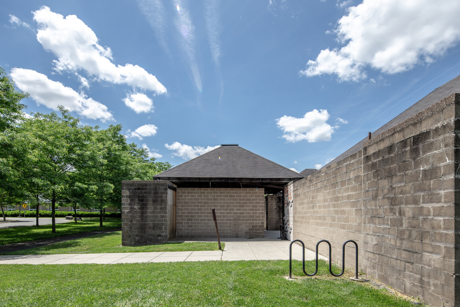 Trenton Bath House by Louis Kahn | Francis Wu Architectural Photography