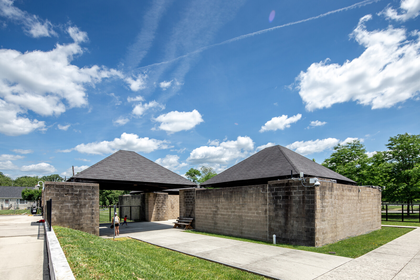 Trenton Bath House by Louis Kahn | Francis Wu Architectural Photography